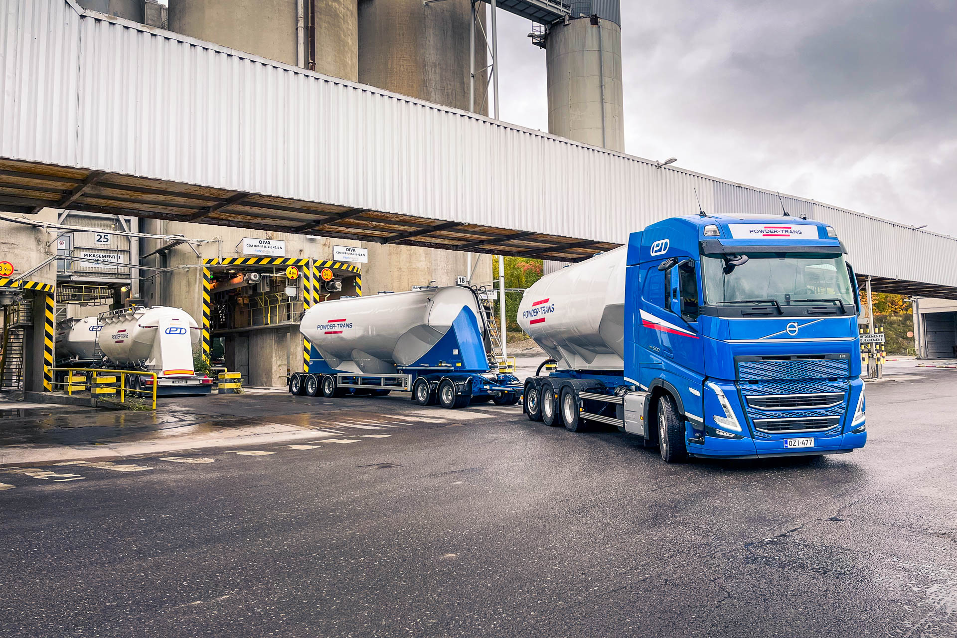 Nyutvecklade bulkekipaget nu i trafik - Powder Trans