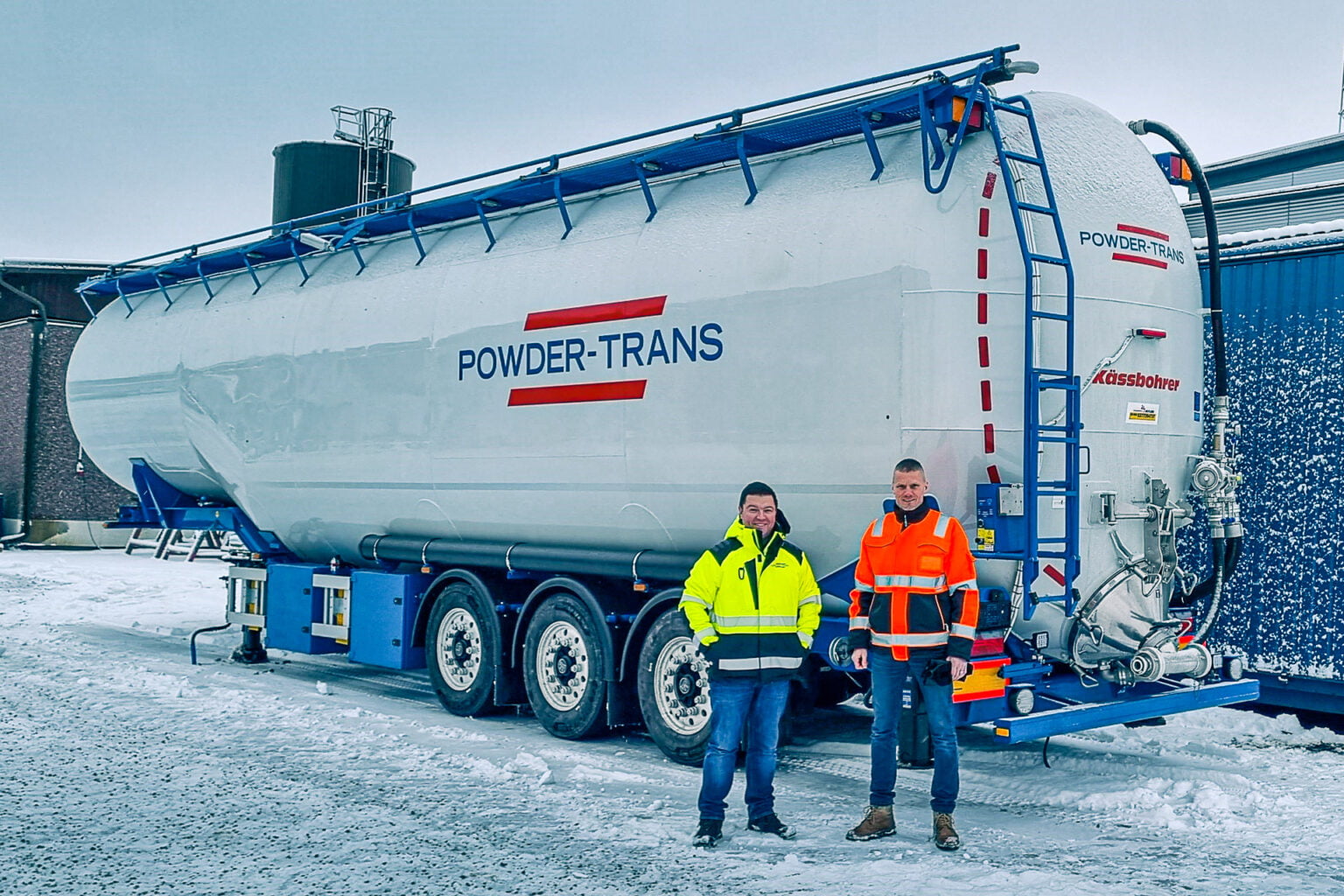 New jumbo trailer in the Powder-Trans fleet - Powder Trans