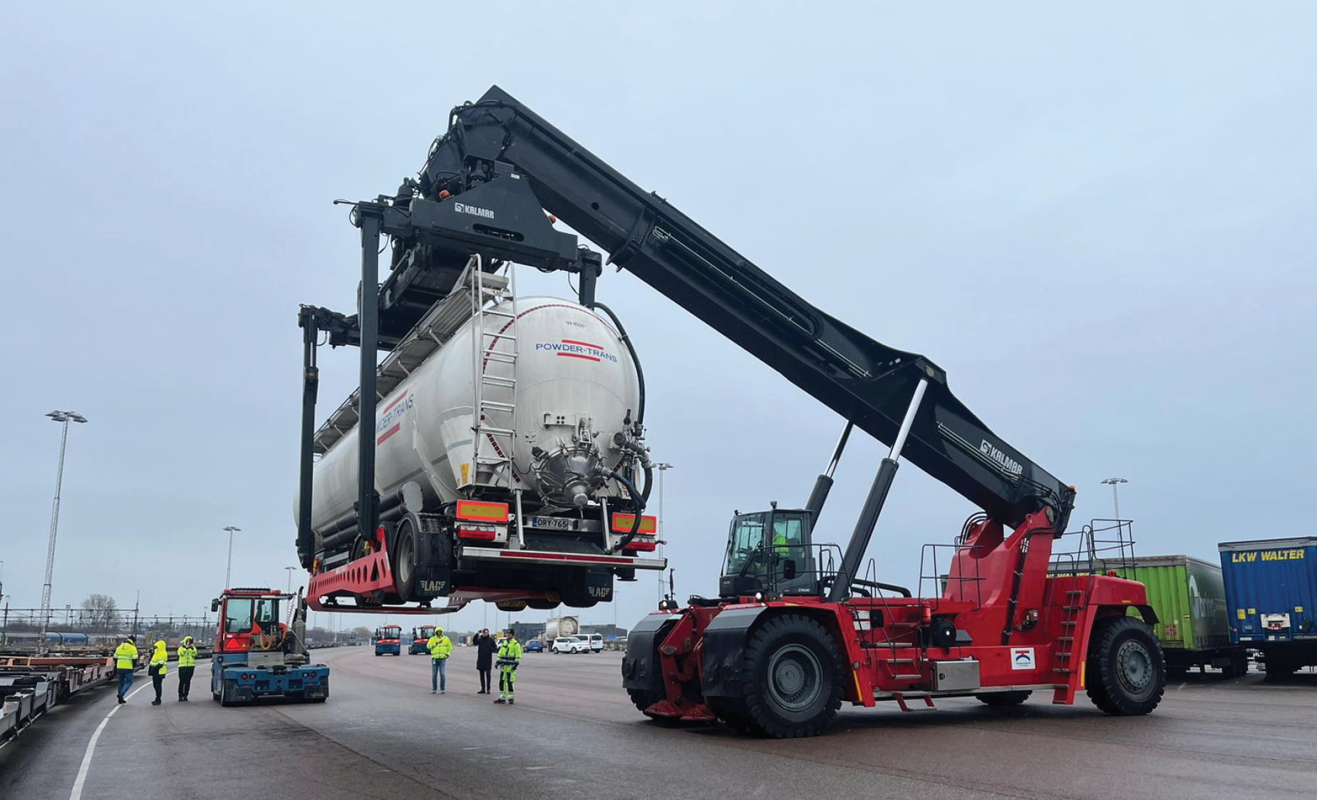 Powder-Trans completed its first intermodal transport by rail - Powder ...